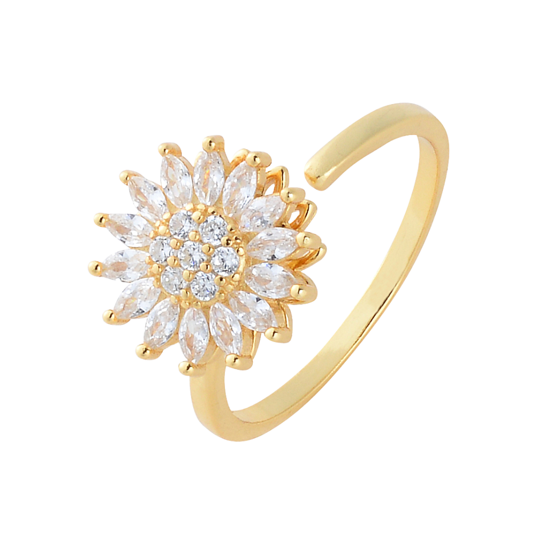 Sol Spinner Ring - 925 SS – Hey Luna