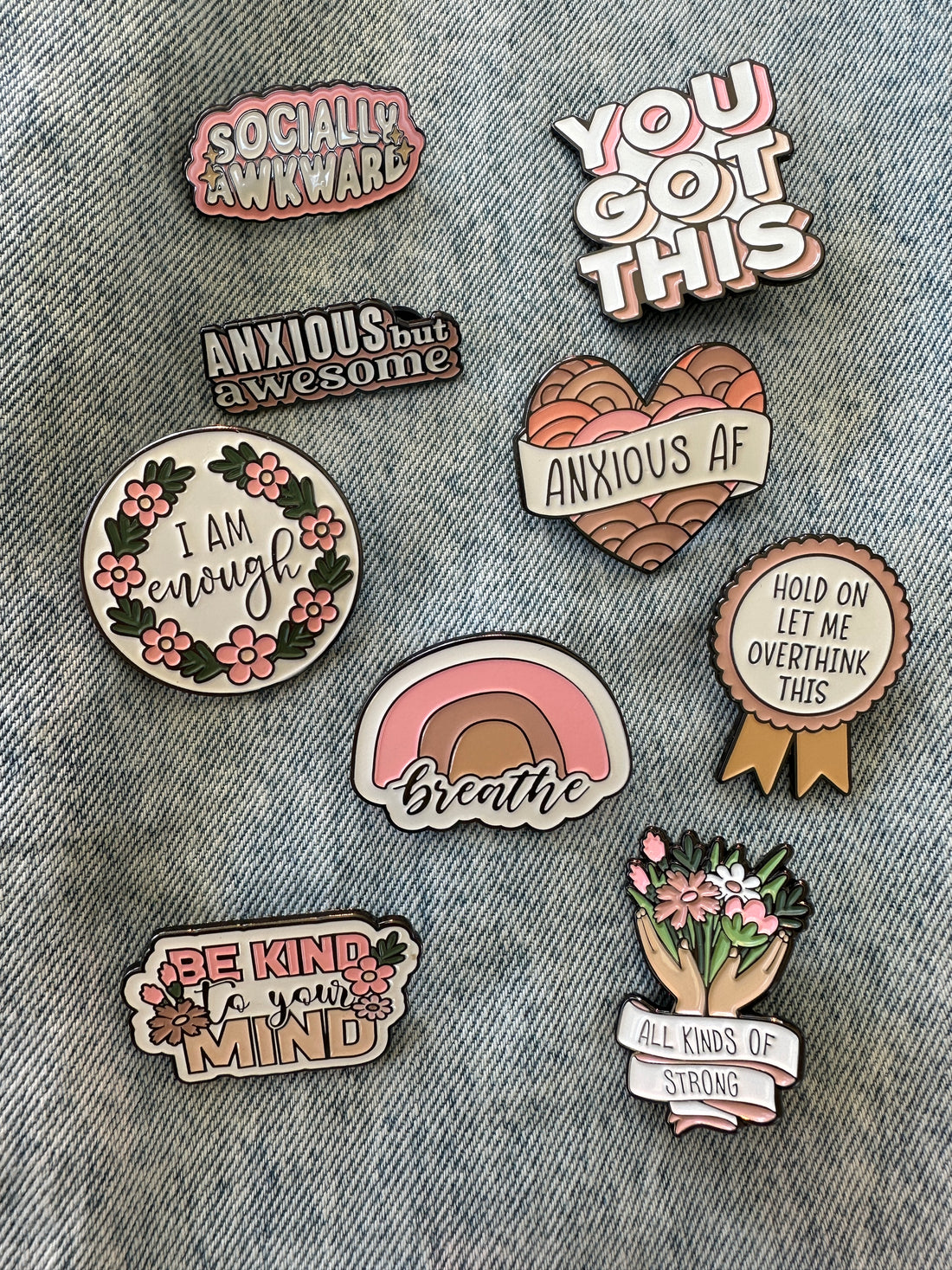 Socially Awkward Lapel Pin – Hey Luna